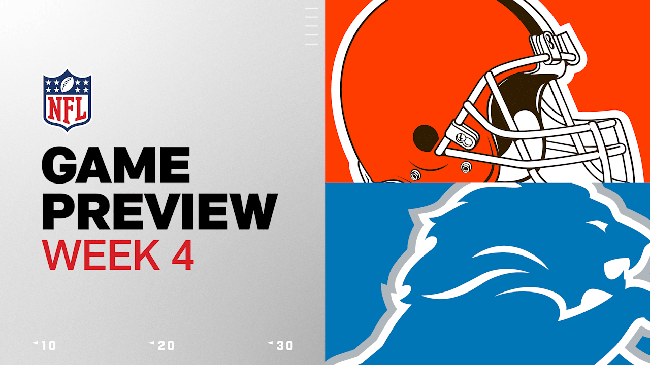 Cleveland Browns vs. Detroit Lions preview | Week 4
