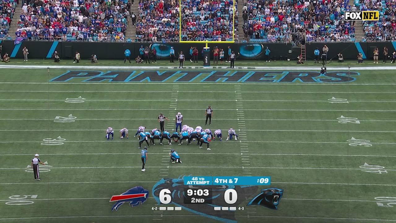 Carolina Panthers kicker Ryan Fitzgerald's 48-yard FG puts Panthers on ...