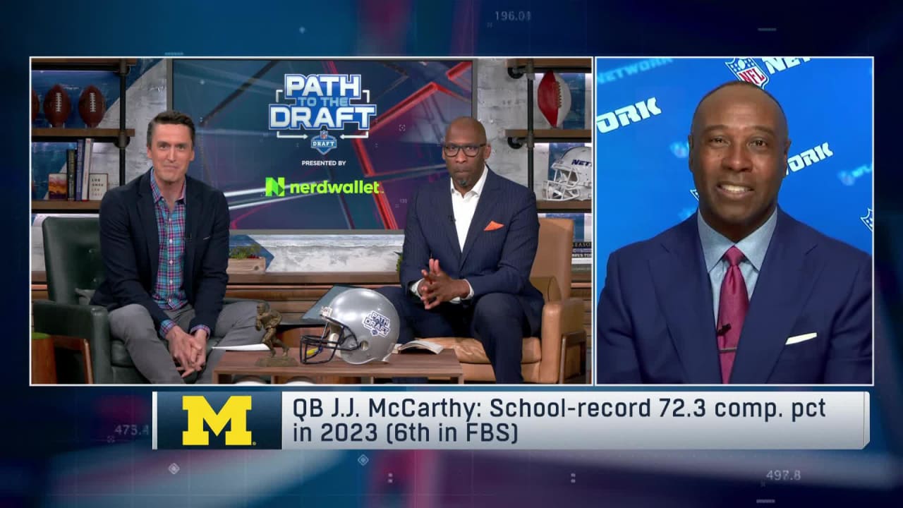 Charles Davis: J.J. McCarthy reminds me of C.J. Stroud as a prospect ...