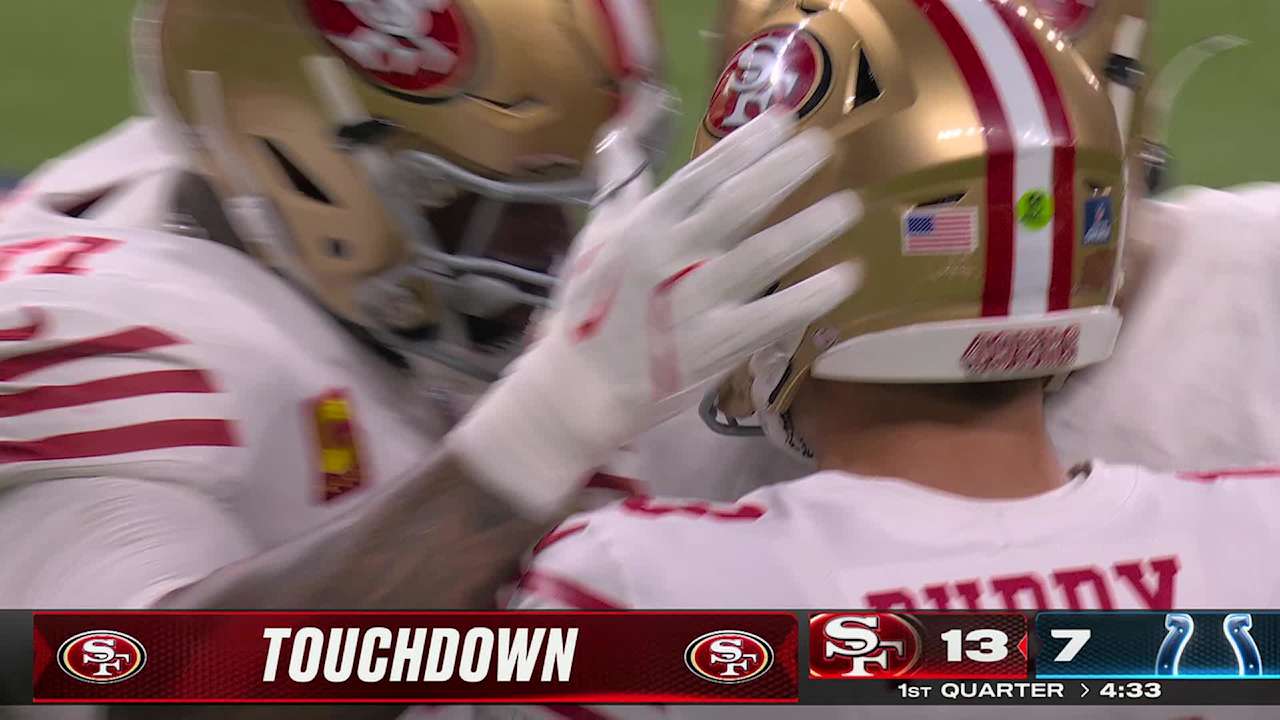 San Francisco 49ers running back Christian McCaffrey's 15th scrimmage ...