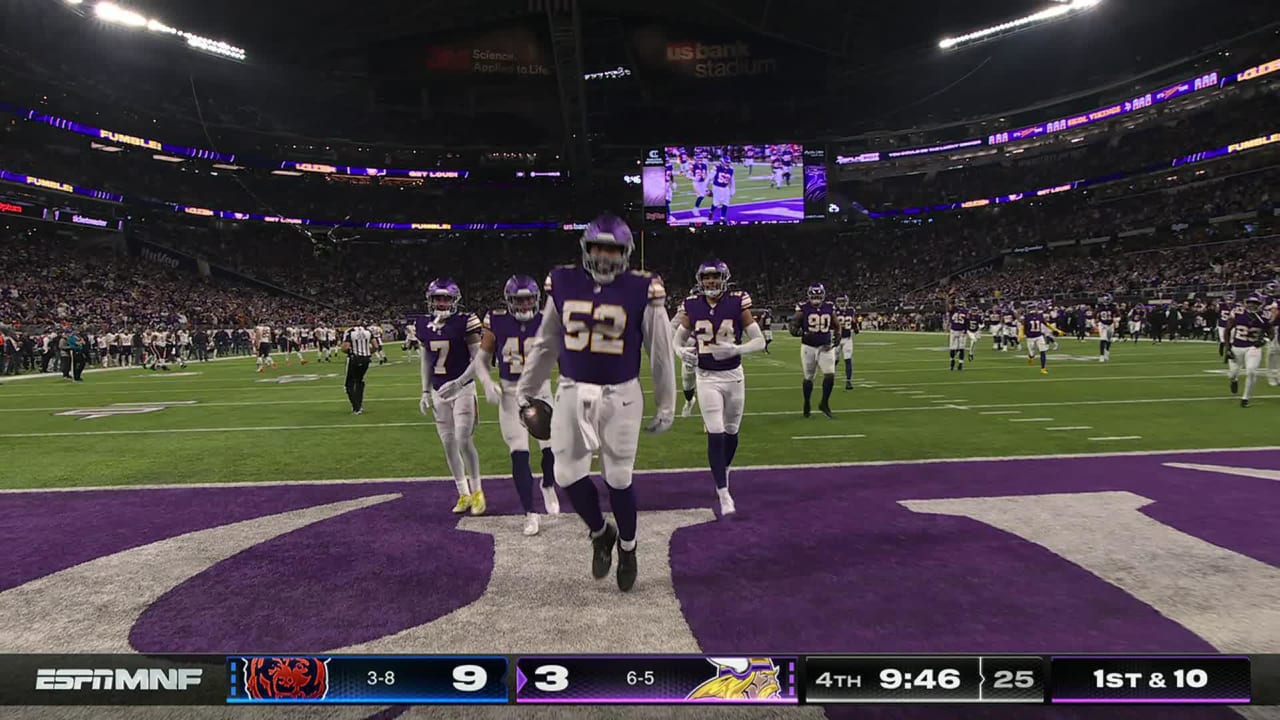 Minnesota Vikings defensive lineman Sheldon Day pounces on loose ball ...