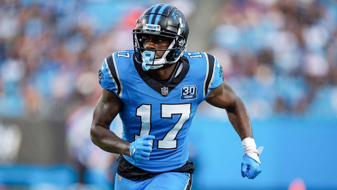 Panthers WR Xavier Legette aiming to negate drops in Year 2 in NFL