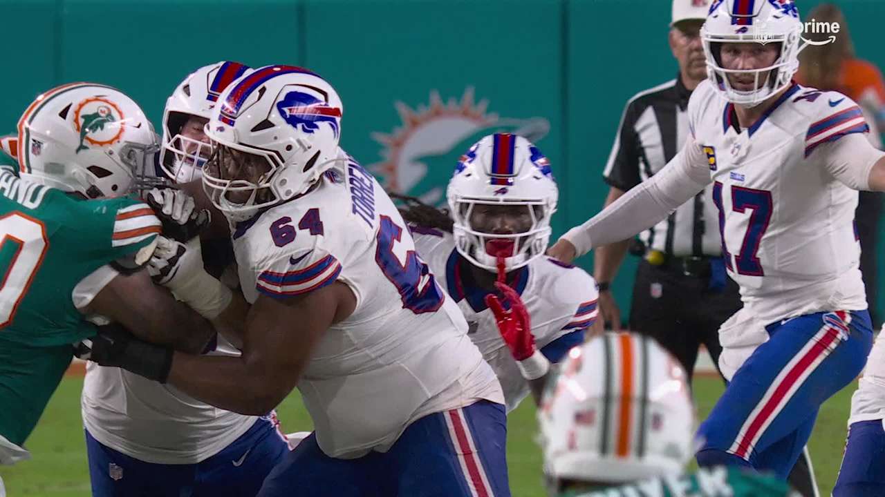 Let James Cook! Buffalo Bills running back's THIRD touchdown of first ...