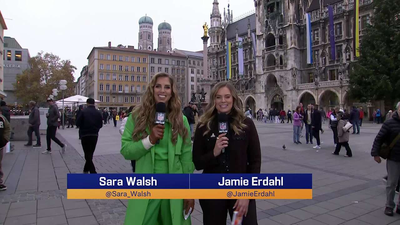 NFL Network's Jamie Erdahl and Sara Walsh report live from Germany ...
