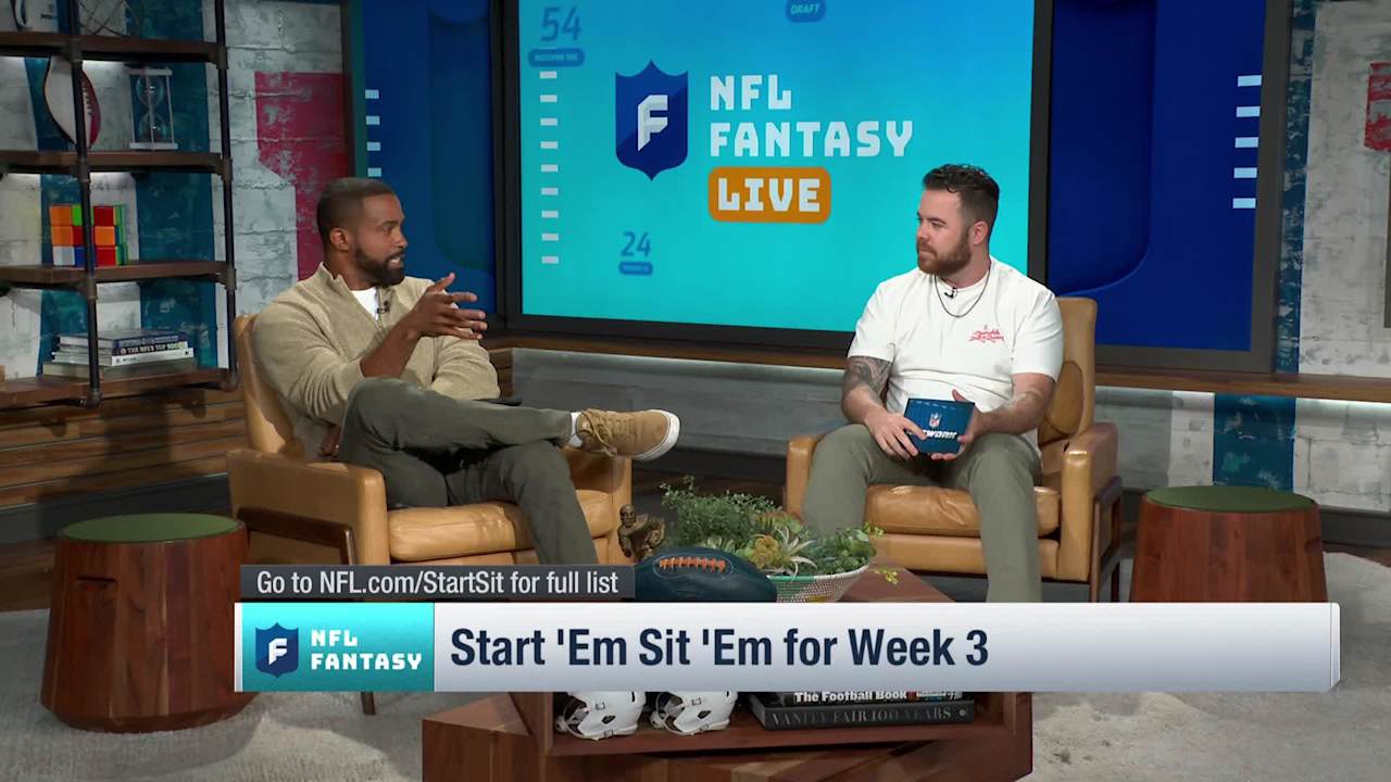 Week 3 Start 'Em, Sit 'Em for tight ends and quarterbacks | 'NFL Fantasy Live'