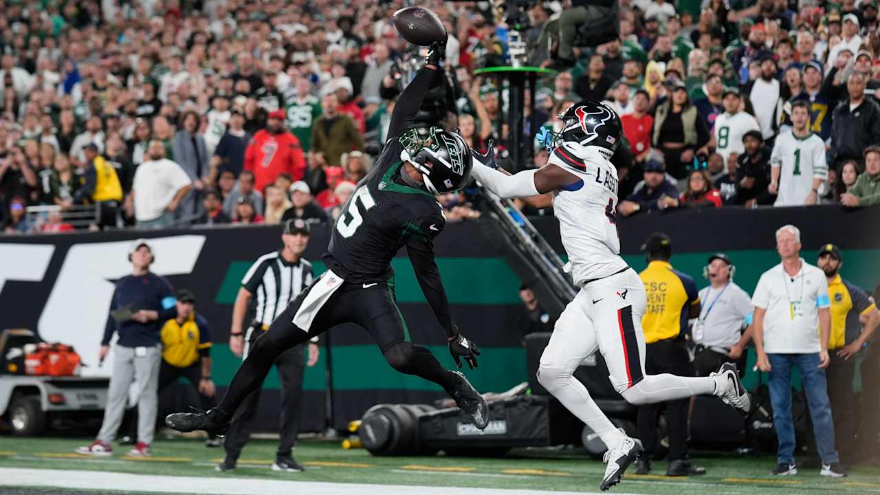 One-handed wizardry: Garrett Wilson's 'unbelievable' TD helps Jets end ...
