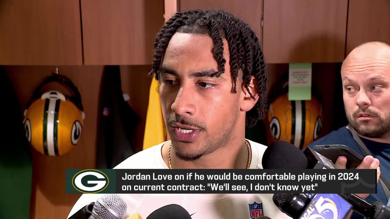 Green Bay Packers quarterback Jordan Love: 'I don't really know what's ...