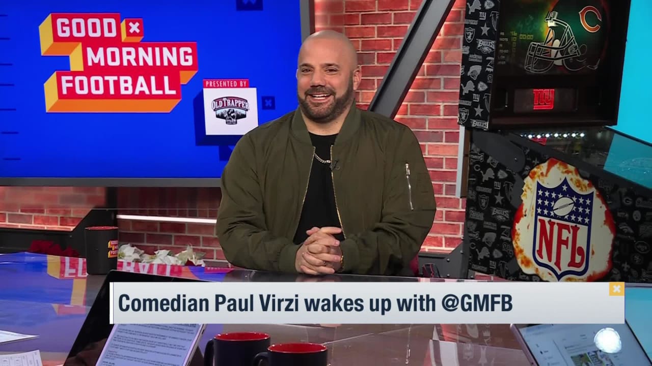 Comedian Paul Virzi wakes up with 'GMFB'