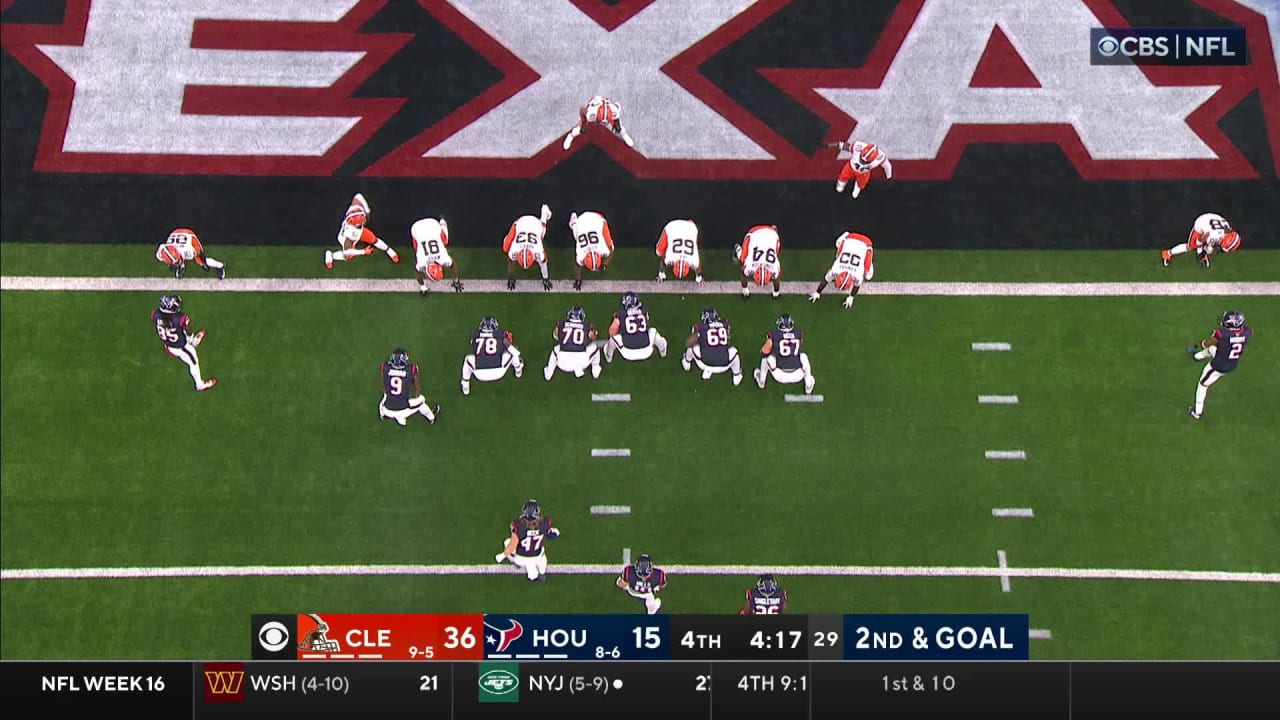 Houston Texans quarterback Davis Mills connects with fullback Andrew ...