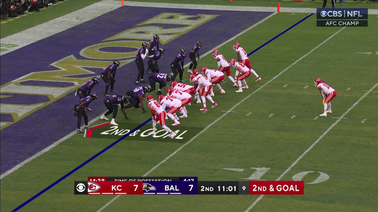 Kansas City Chiefs recapture lead vs. Baltimore Ravens on running back ...