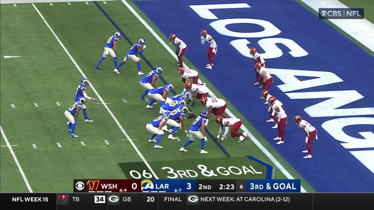 Los Angeles Rams running back Kyren Williams' eighth rushing touchdown ...