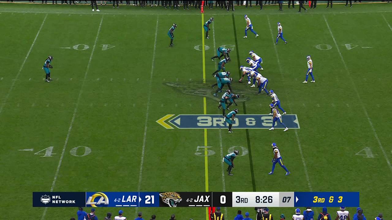 Jacksonville Jaguars defensive back Travis Hunter's pass breakup vs ...