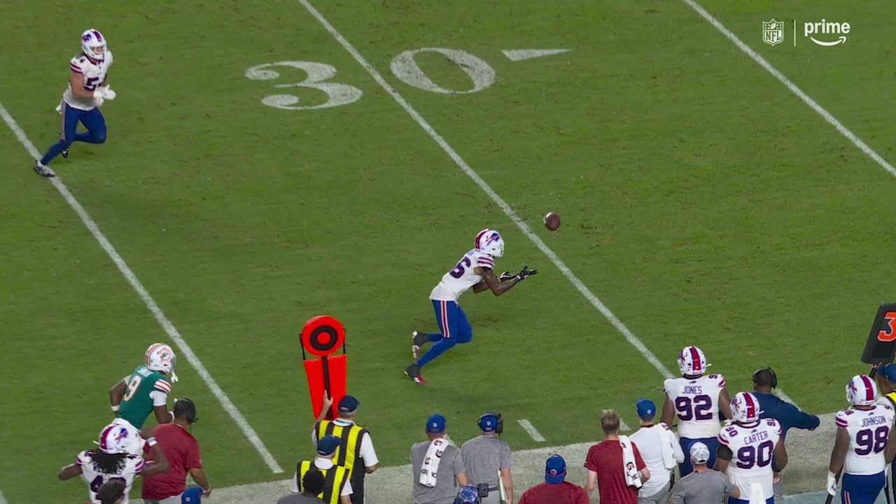 Pick-six touchdown! Buffalo Bills defensive back JaMarcus Ingram nabs ...