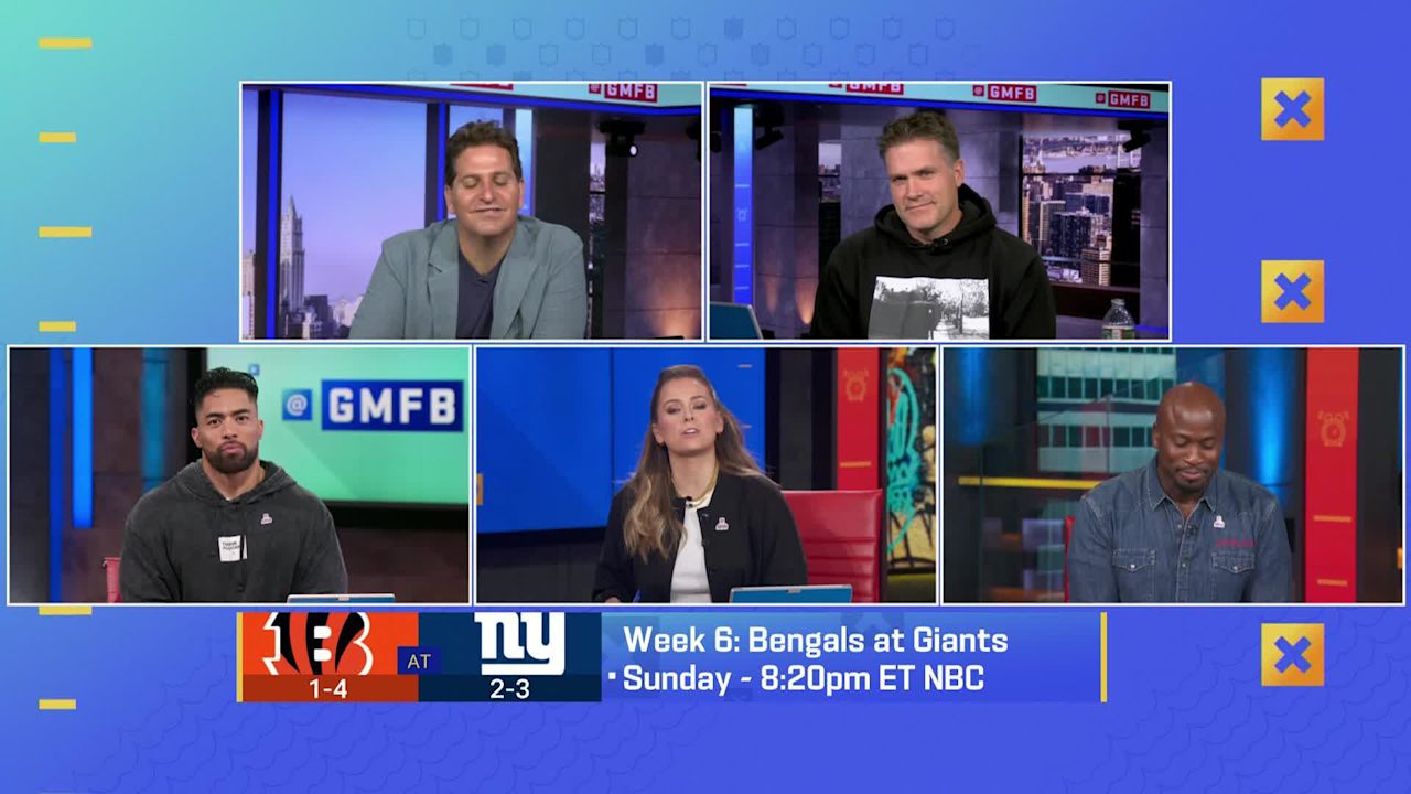 The 'Mad Minute' on Cincinnati Bengals-New York Giants in Week 6 | 'GMFB'