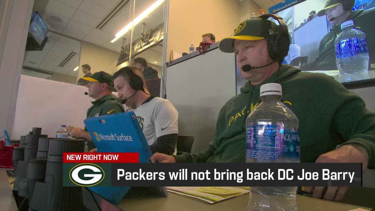NFL Network's Mike Garafolo: Joe Barry out as Packers DC after three ...