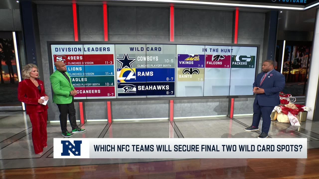 NFC teams that could take the final Wild Card spots