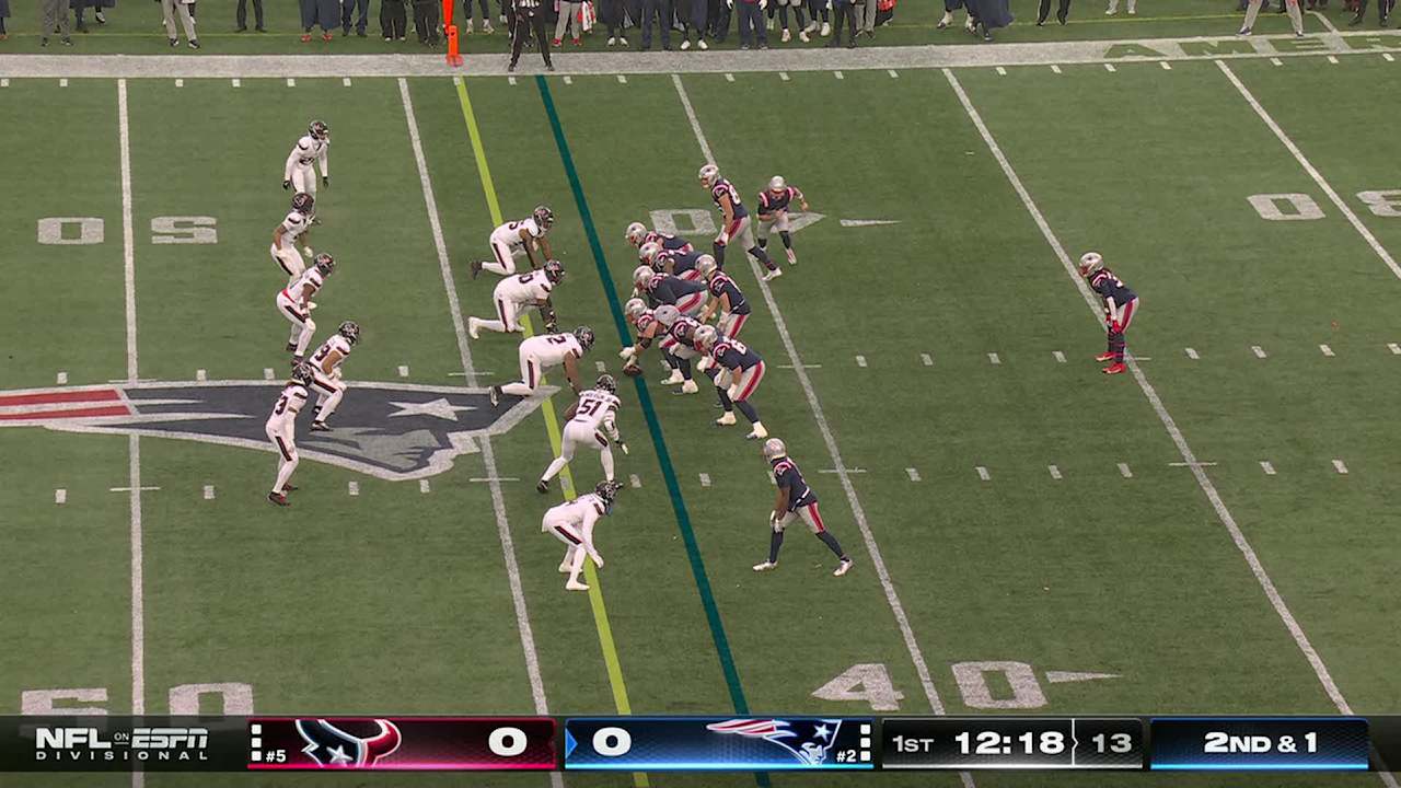 New England Patriots running back Rhamondre Stevenson rumbles down the ...