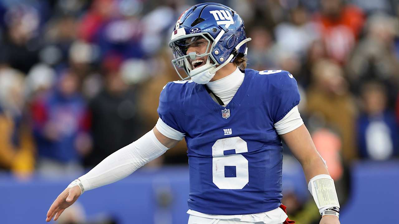 Giants OC Matt Nagy on QB: 'He's Jaxson Dart. He's not Patrick Mahomes'