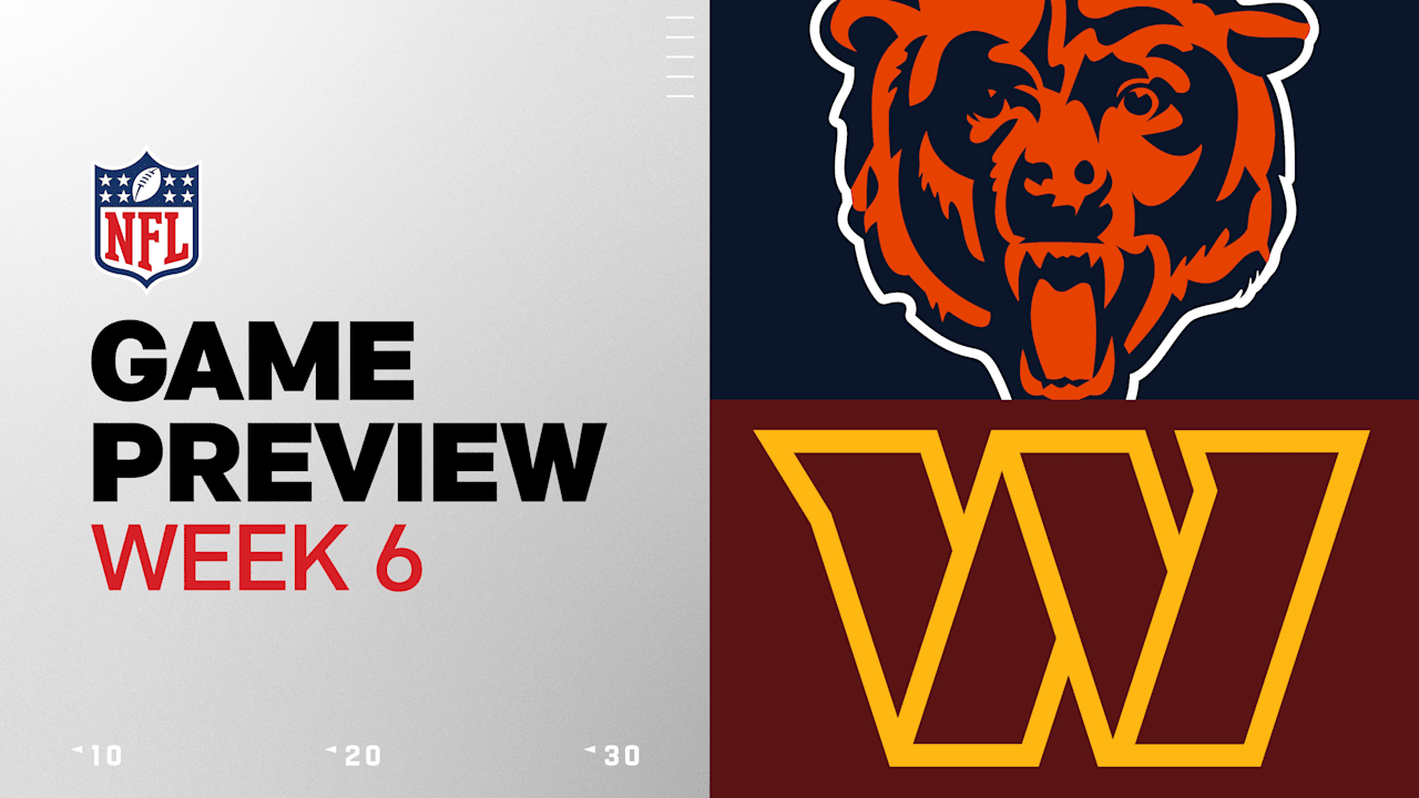 Chicago Bears vs. Washington Commanders preview | Week 6