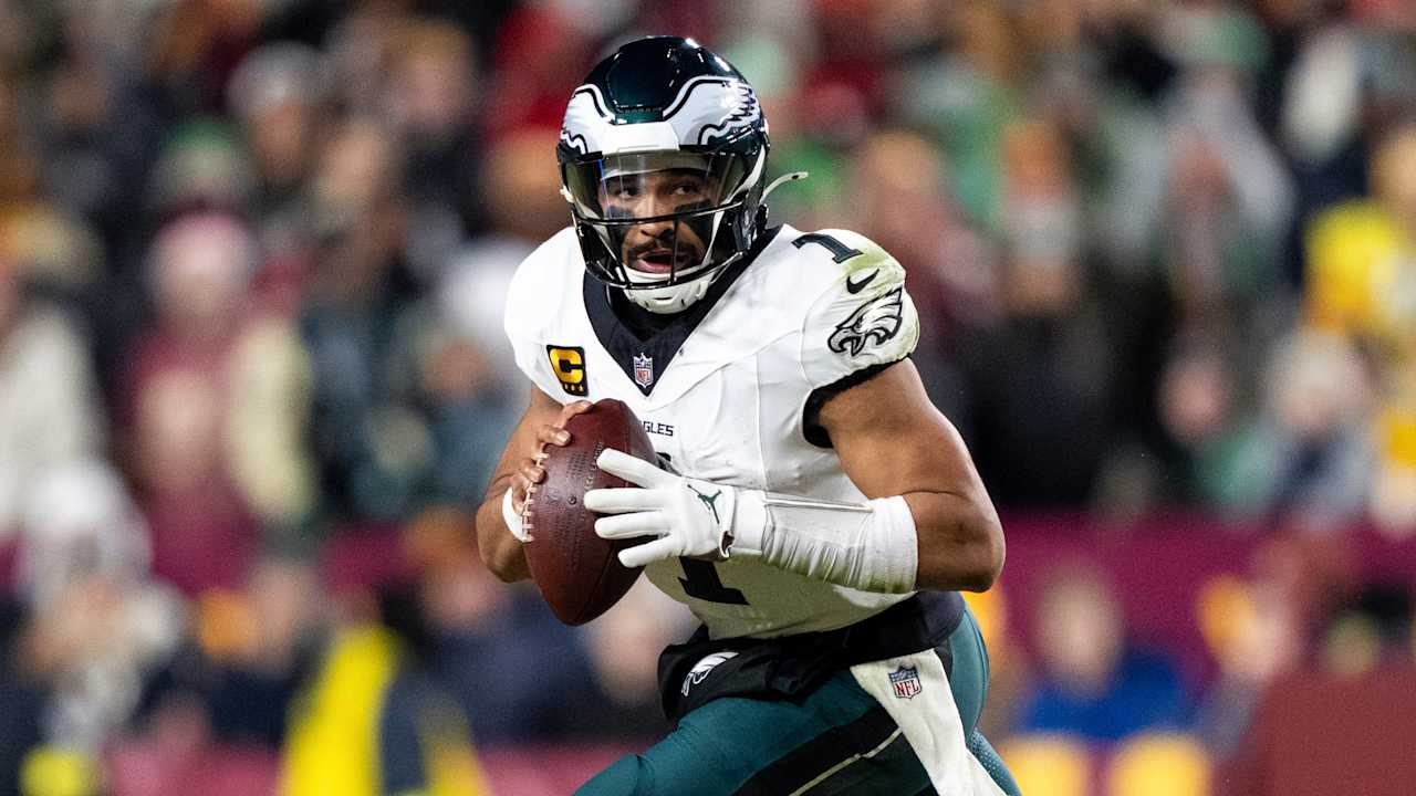 New Eagles OC Sean Mannion: Jalen Hurts 'can do anything we ask of him'