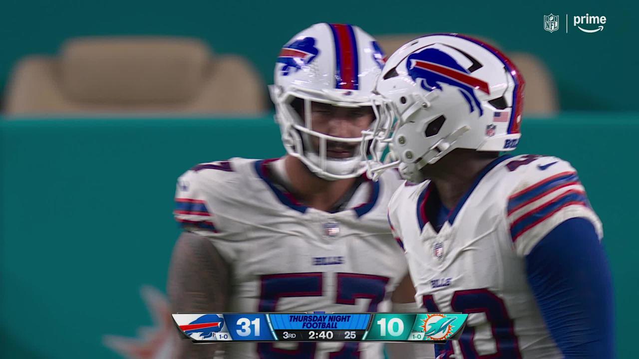 Buffalo Bills outside linebacker Von Miller's second sack of 2024 is a ...