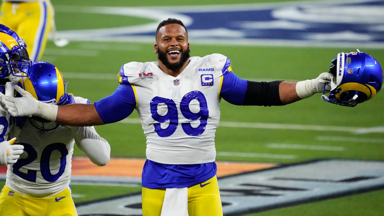 Aaron Donald's NFL career marked by astonishing run of dominance, Super ...