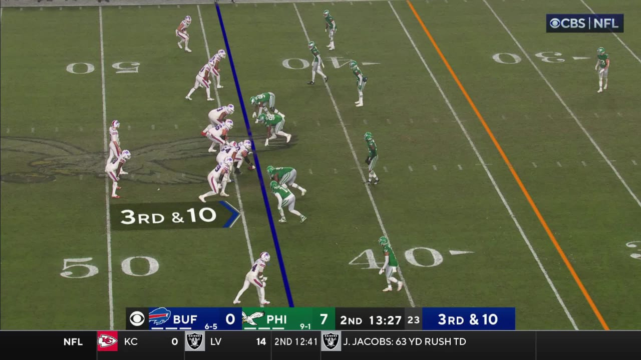 Buffalo Bills quarterback Josh Allen runs through contact on way to ...