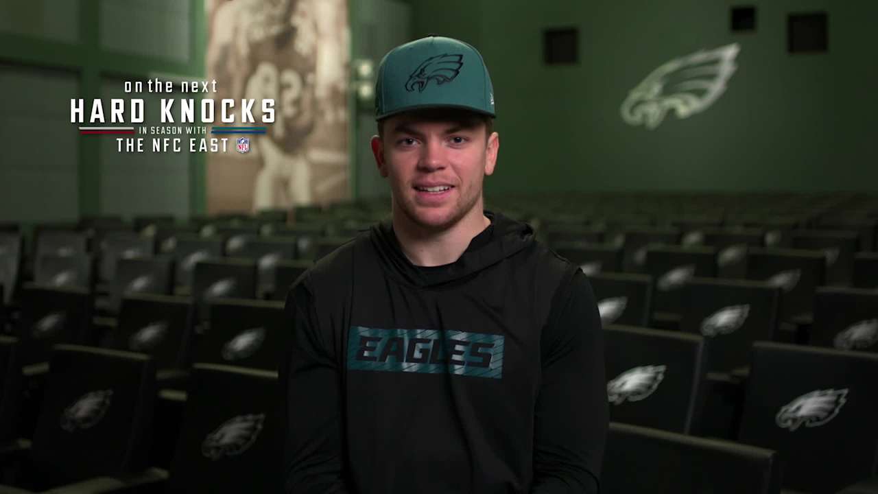 Philadelphia Eagles defensive backs Cooper DeJean, Reed Blankenship ...