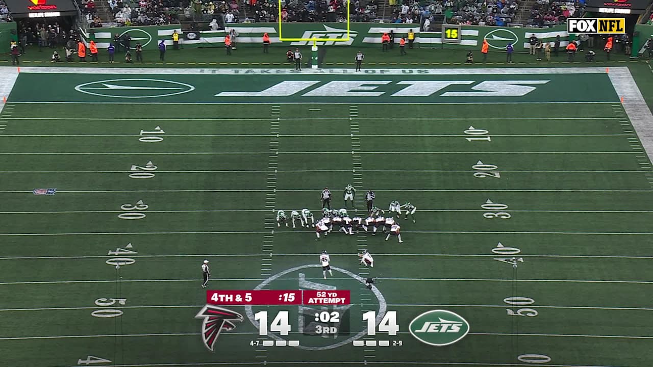 Kicker Zane Gonzalez 52-yard FG recaptures Atlanta Falcons lead ...