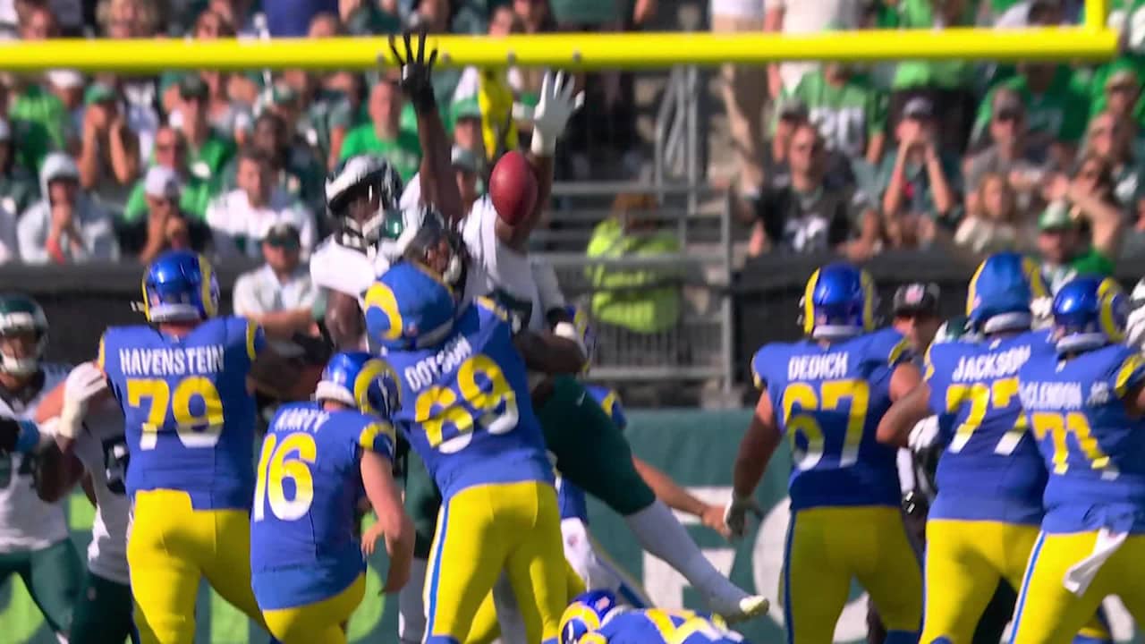 Can't-Miss Play: Philadelphia Eagles come up with HUGE field goal block ...