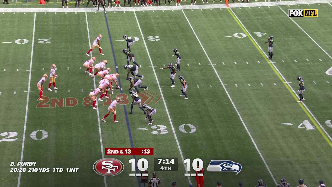 Seattle Seahawks' defensive back Josh Jobe's leaping interception is ...