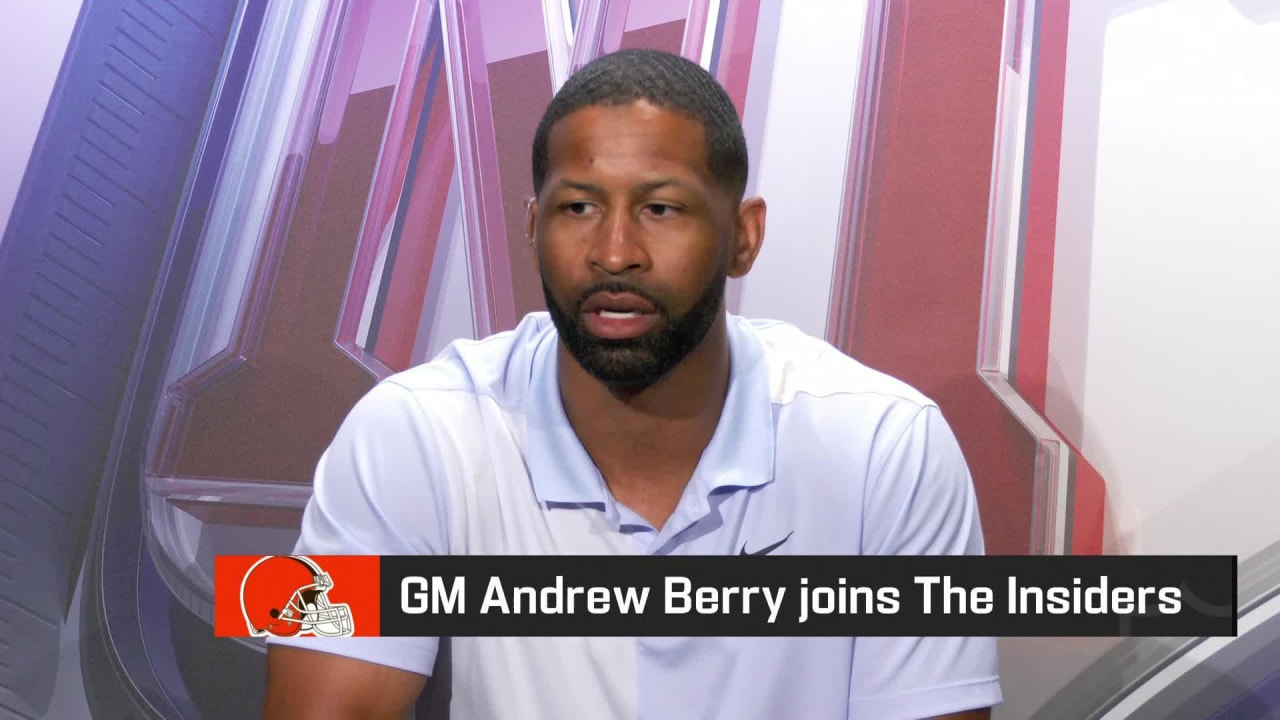 Cleveland Browns GM Andrew Berry joins 'The Insiders' for exclusive ...