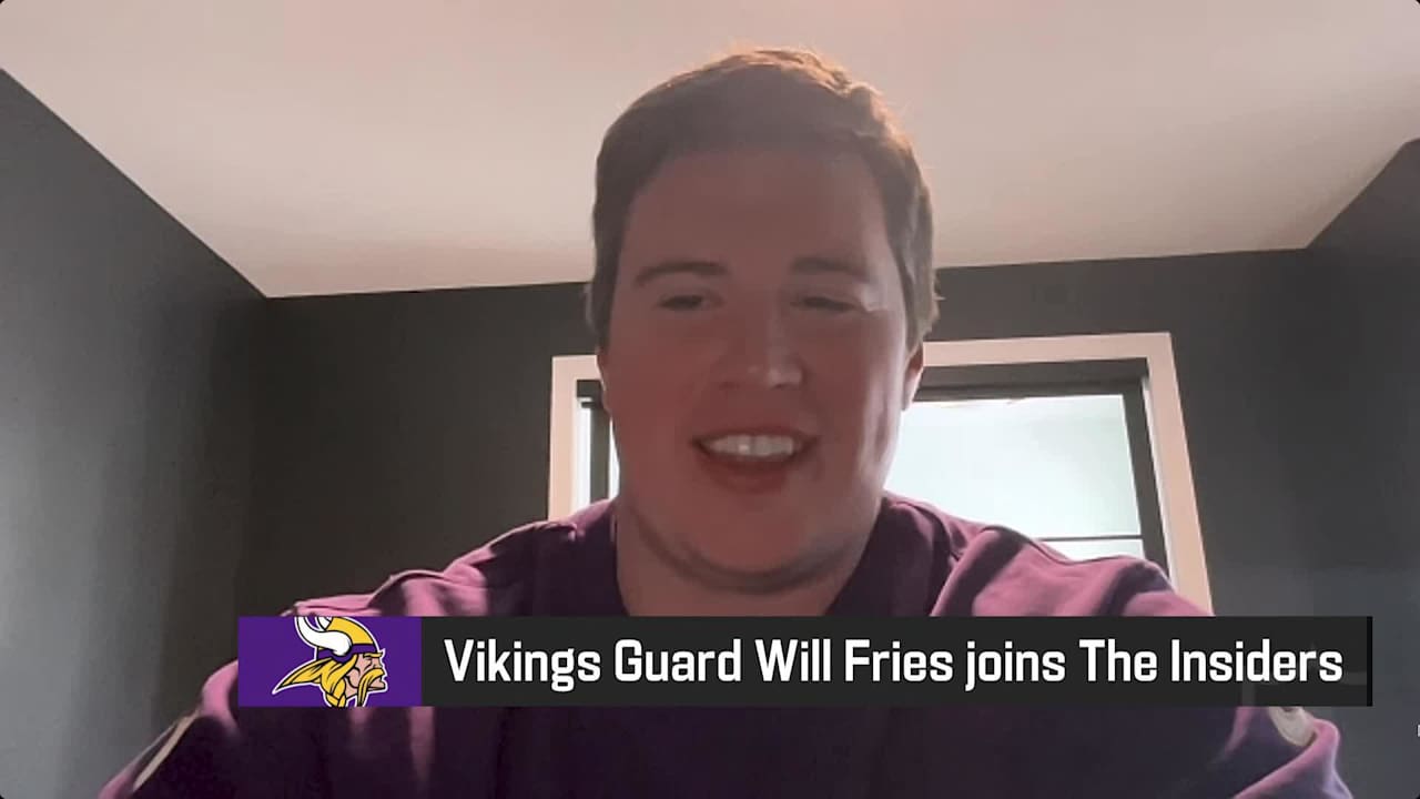 Minnesota Vikings offensive guard Will Fries joins 'The Insiders' to ...