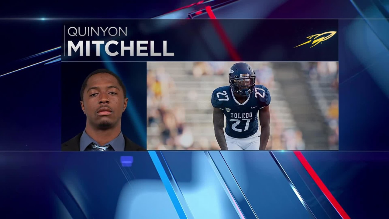NFL Network's Lance Zierlein: Toledo Rockets CB Quinyon Mitchell would ...