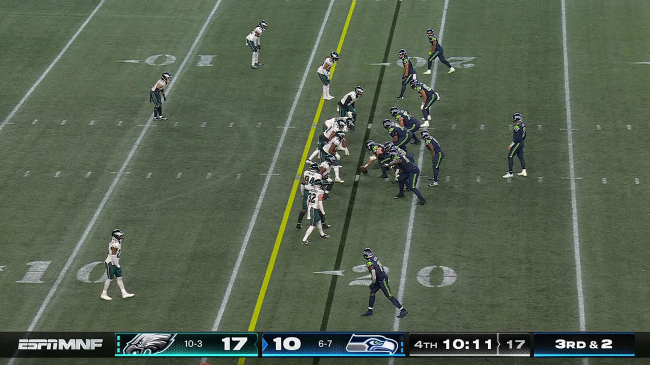 Philadelphia Eagles defensive lineman Jalen Carter's fifth sack of '23 ...