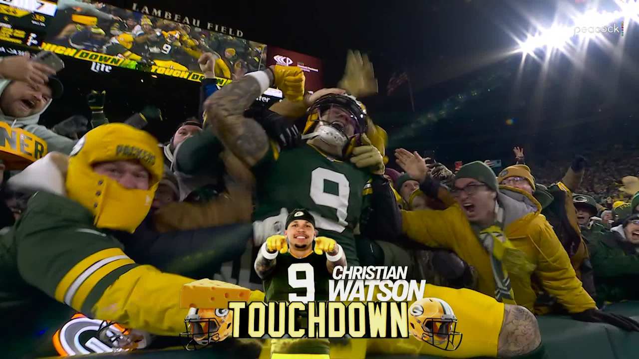 Every catch from Green Bay Packers wide receiver Christian Watson's 113 ...