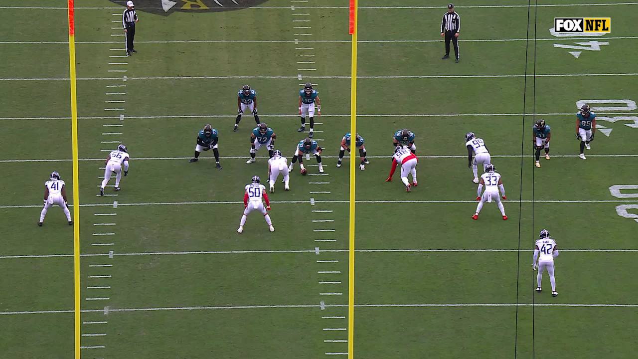 Jacksonville Jaguars quarterback Trevor Lawrence's 27th TD pass of 2025 ...