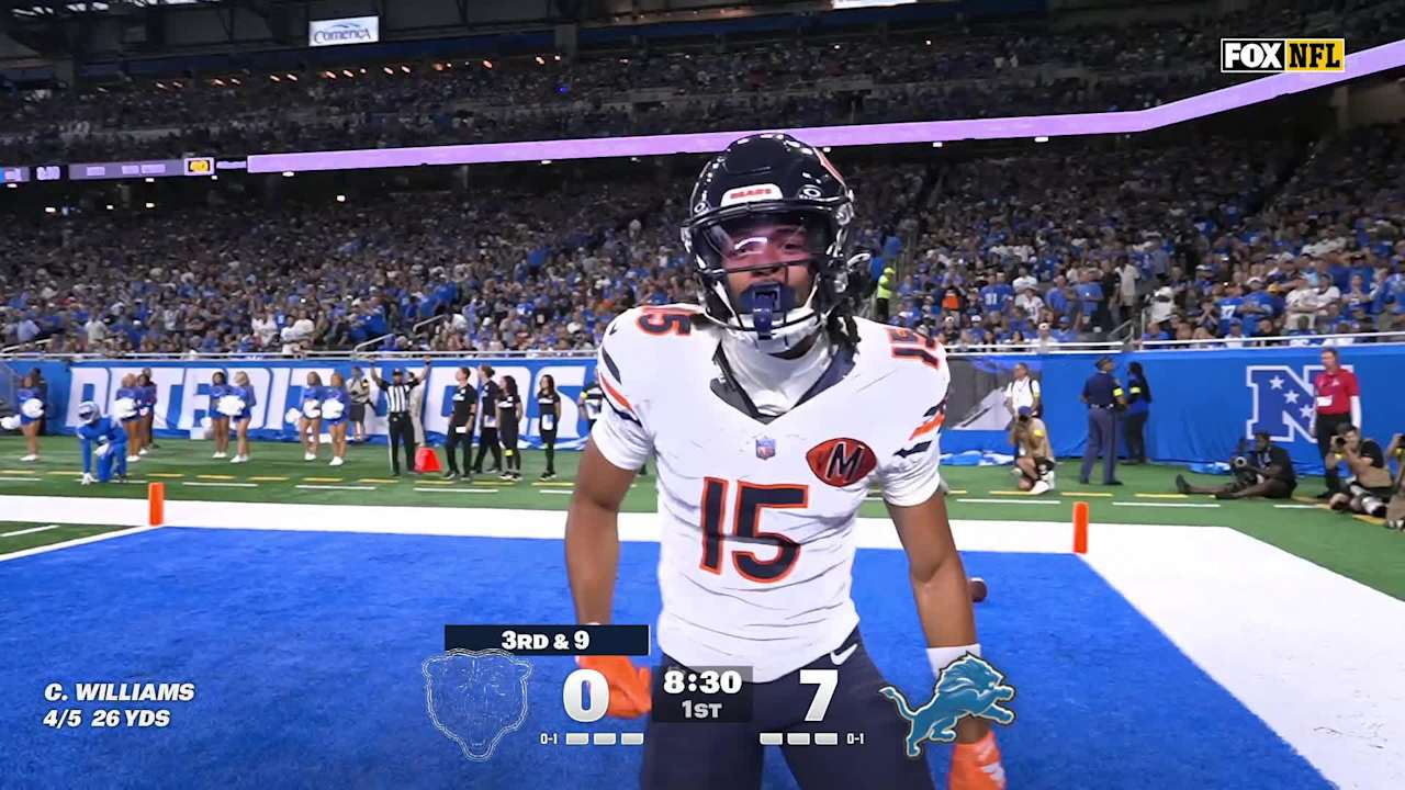 Every Chicago Bears wide receiver Rome Odunze catch from 2-TD game vs ...