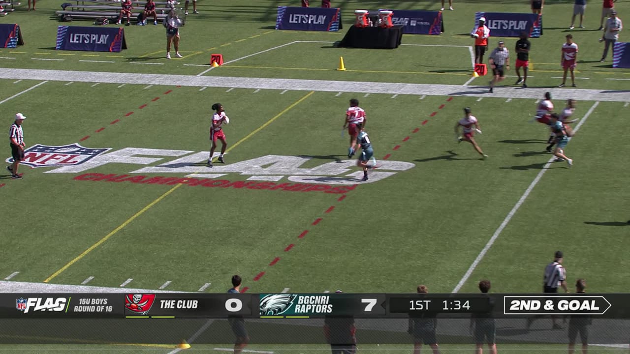 Bucs makes a big play to secure TD and tie the game 7-7