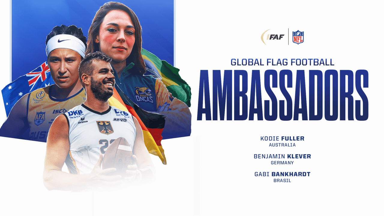 IFAF and NFL Add Three Athletes from the Global Flag Football Community ...