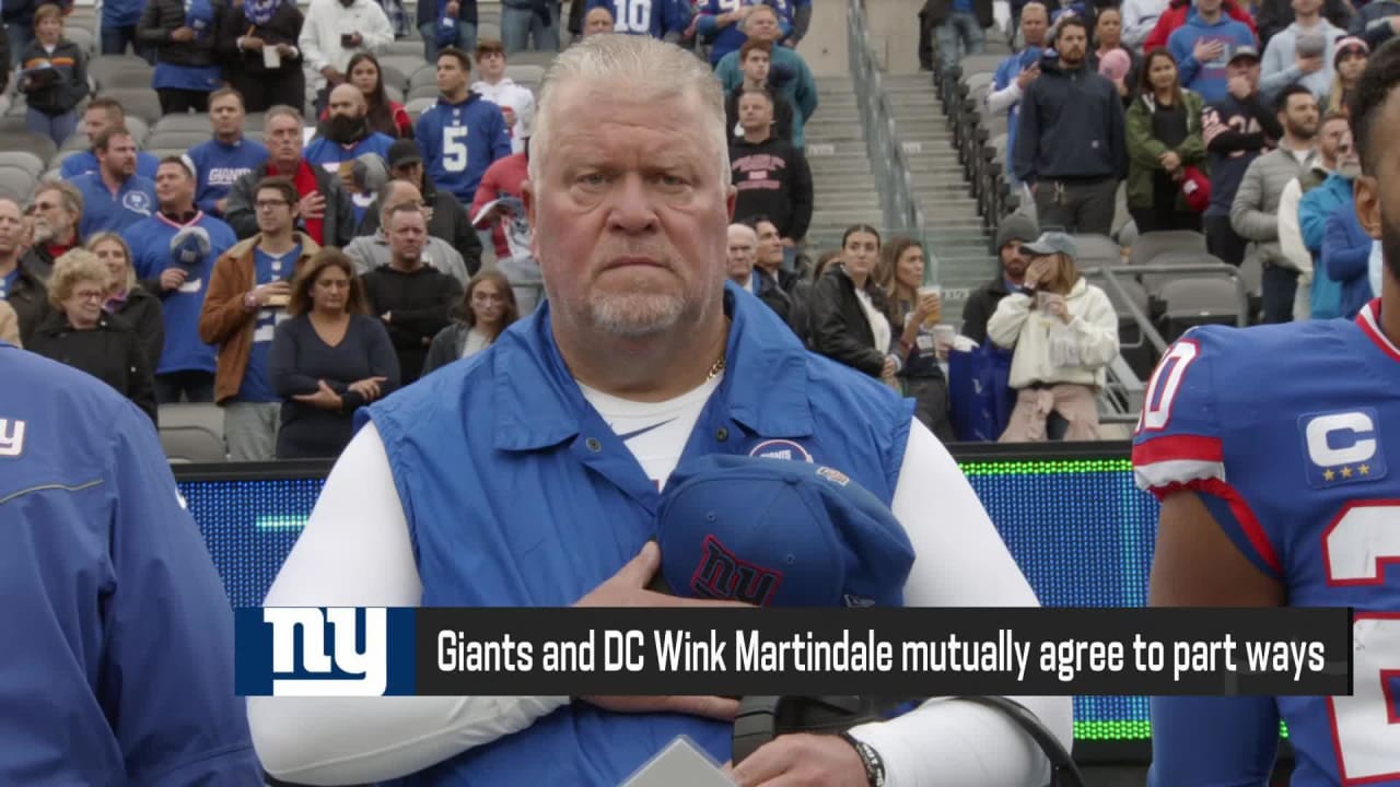 NFL Network's Tom Pelissero: Former New York Giants Wink Martindale 'could be in the mix' for ...