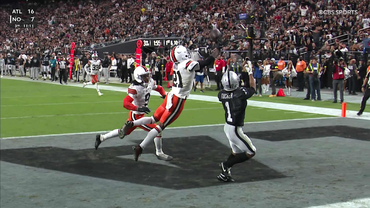 Cleveland Browns cornerback Denzel Ward's air traffic control defense ...