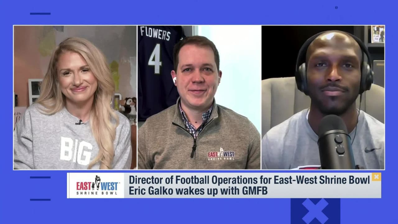 Director of Football Operations for East-West Shrine Bowl Erik Galko ...