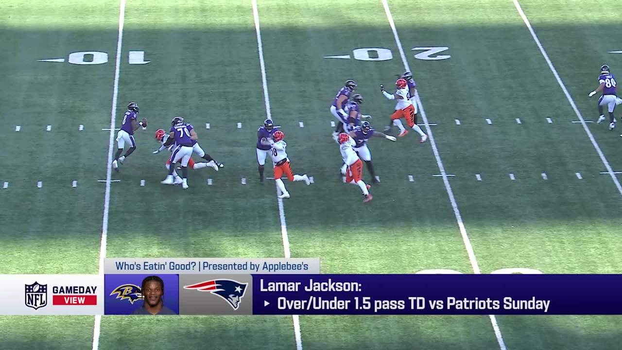 Will Lamar Jackson throw for more than 1.5 passing touchdowns? | Who's Eatin' Good? presented by ...