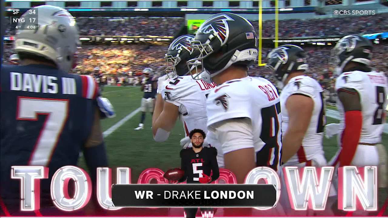 Can't-Miss Play: Atlanta Falcons wide receiver Drake London with an ...
