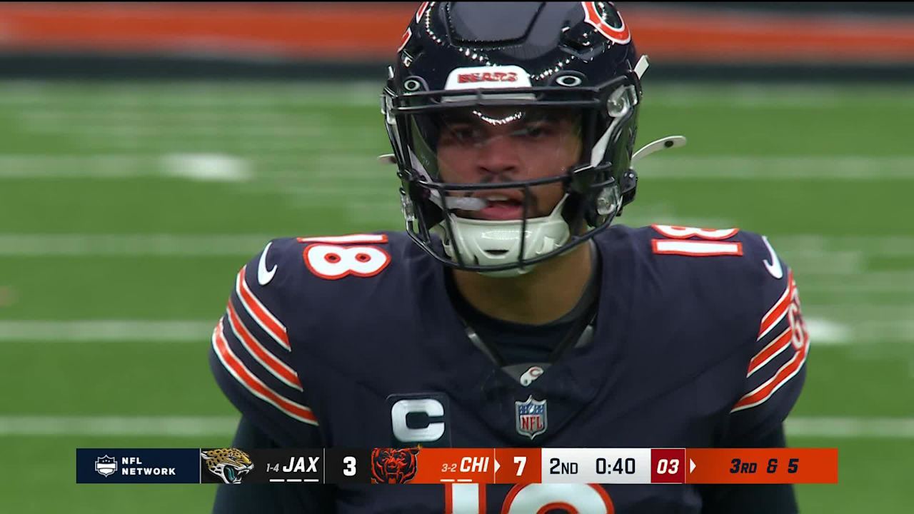 Chicago Bears quarterback Caleb Williams pinpoints wide receiver Keenan ...