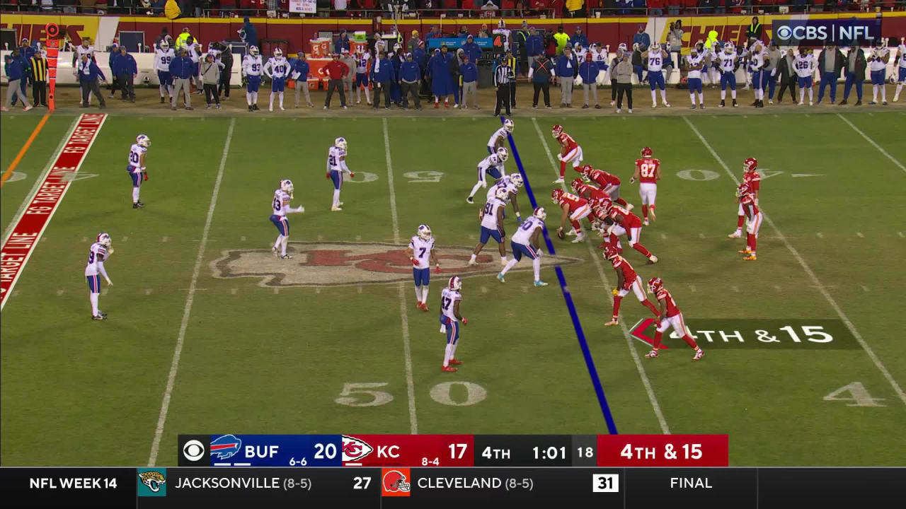 Buffalo Bills hold on for the win after Kansas City Chiefs quarterback ...