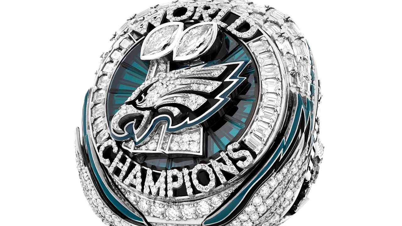 Eagles receive Super Bowl LIX championship rings