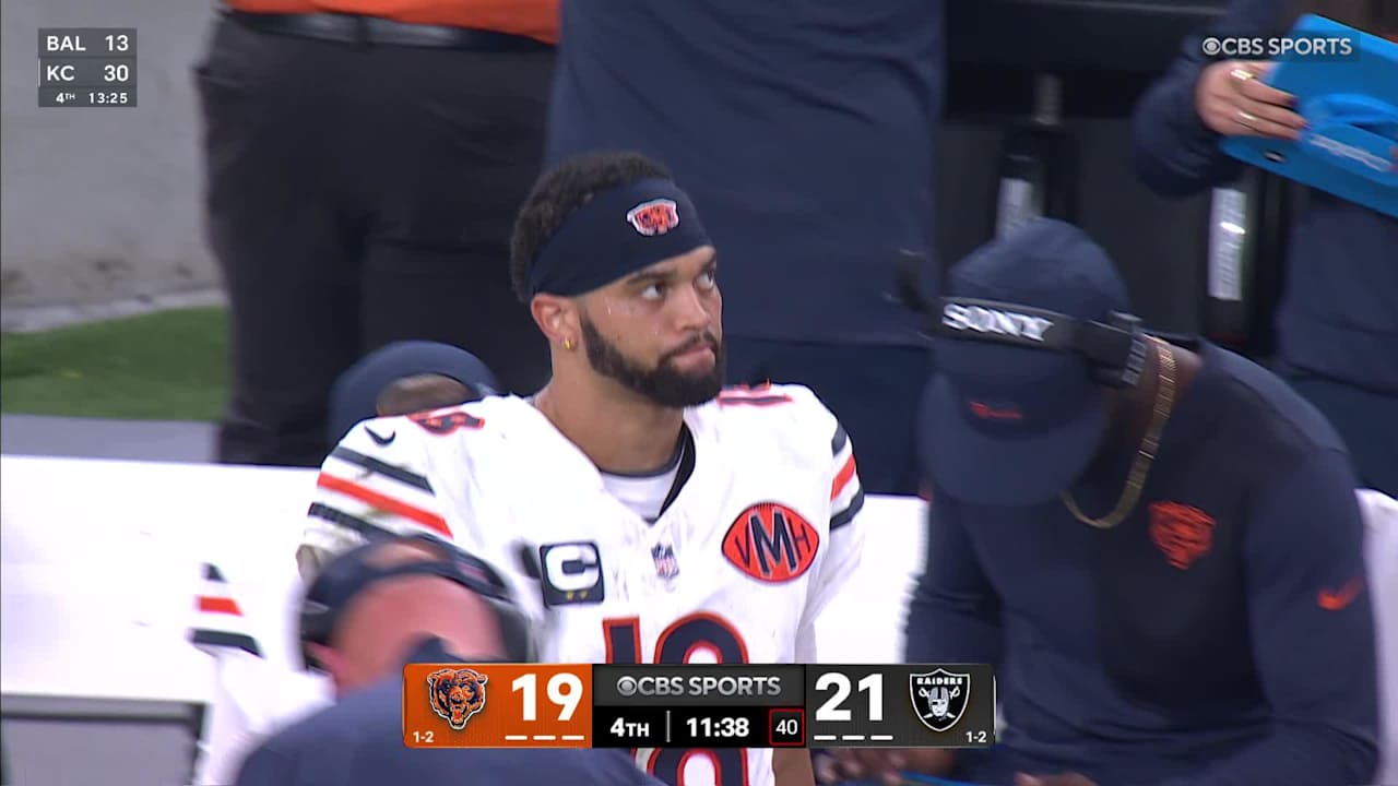 Chicago Bears kicker Cairo Santos' fourth FG of game closes gap to 21 ...