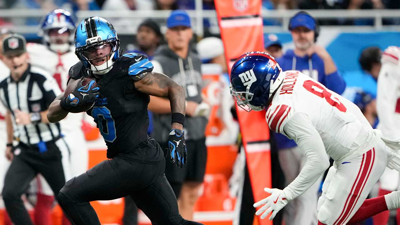 Can't-Miss Play: Detroit Lions running back Jahmyr Gibbs bursts free ...